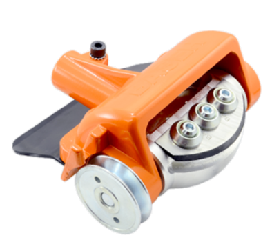 Chainsaw log peeler (convex) | Including complete accessories