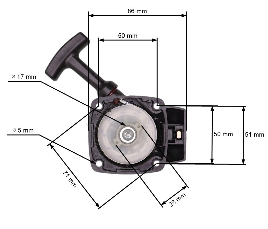 Demaror motocoasa | Piese la preturi incepand de la 8,50 lei