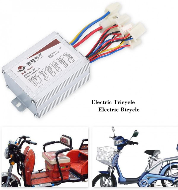 Controller for electric bicycle 24V 250w engine with brushes