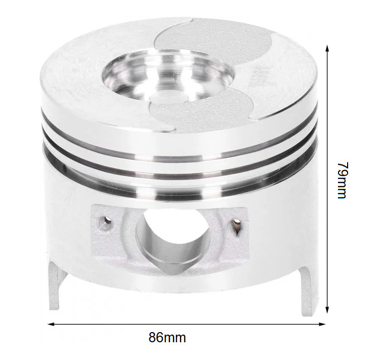 Piston generator Diesel 186FA Ø86 mm (10 CP)