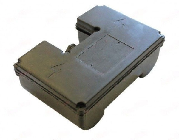 Electric motor capacitor plastic cover