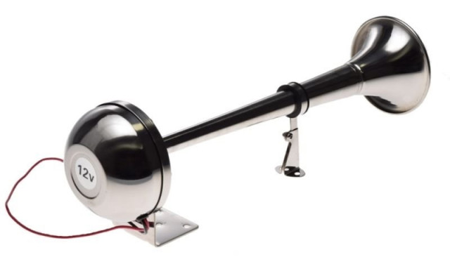 Claxon horn metal crom 12V