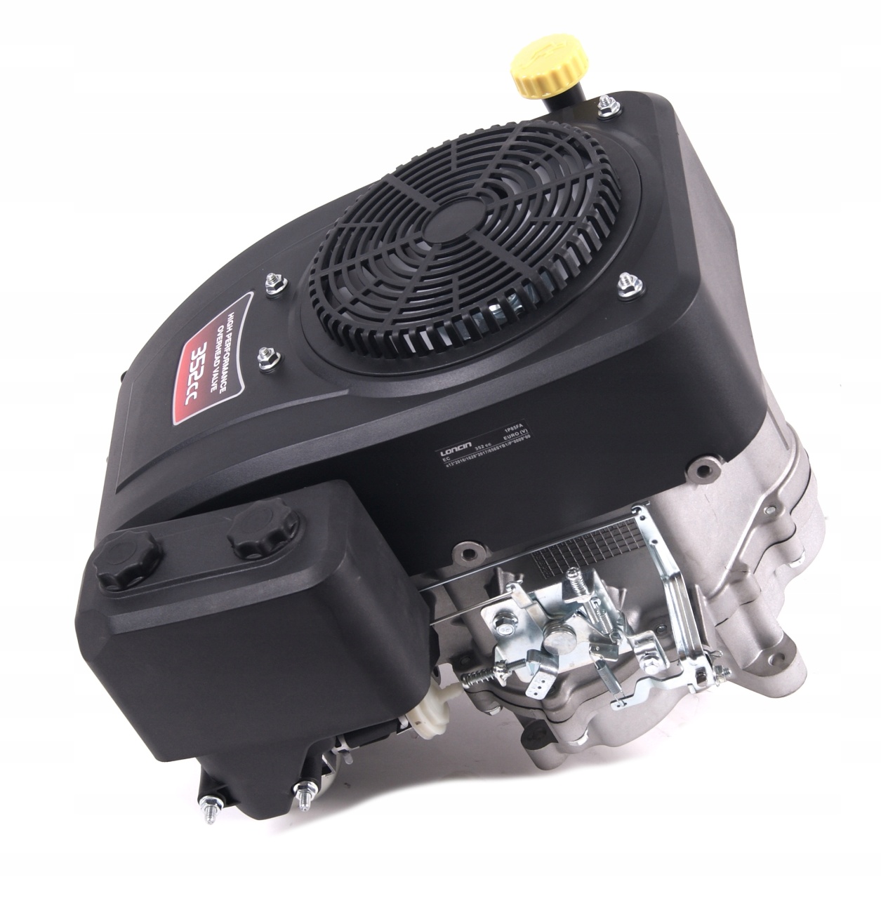 Tractors engine for Loncin 10 HP vertical axle (25.4mm) 352cc with ...