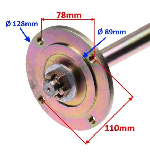 Ax roti spate ATV 200cc (model 1)