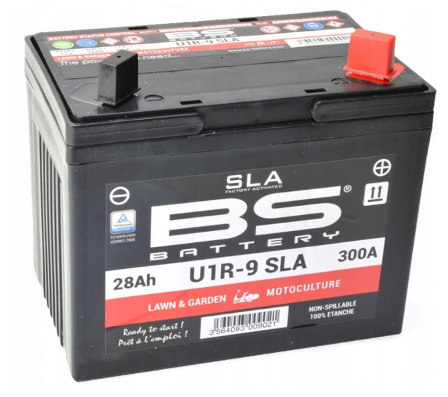 Battery 28ah 12v BS-Battery (AGM Gel) terminal + on the right