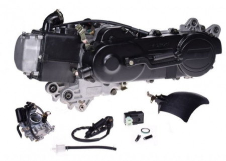 Motor echipat scuter chinezesc 4T, 80cc (lungime capac 46cm)