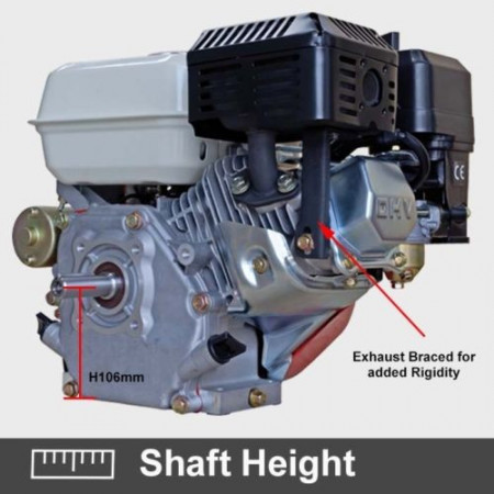 Motor motosapa / motopompa / motocultor 7 CP (Cu pornire din cheie!)