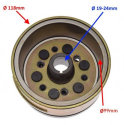 Volant d'inertie Yamaha YBR 125cc