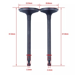 Supape motocoasa Honda GX 100