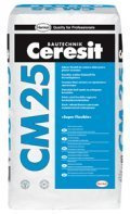 Adeziv flexibil pentru placari ceramice si din piatra naturala in medii permanent umede - CM 25