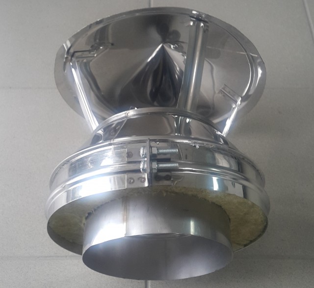 Capac terminal inox izolat, DP. Alege diametru Ø mm!