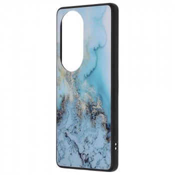 Husa telefon Huawei P50 Pro - Techsuit Glaze Series - Blue Ocean