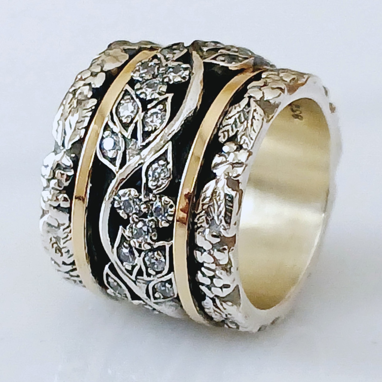 Argint cu aur - Bijuterii online-REGAL GOLD