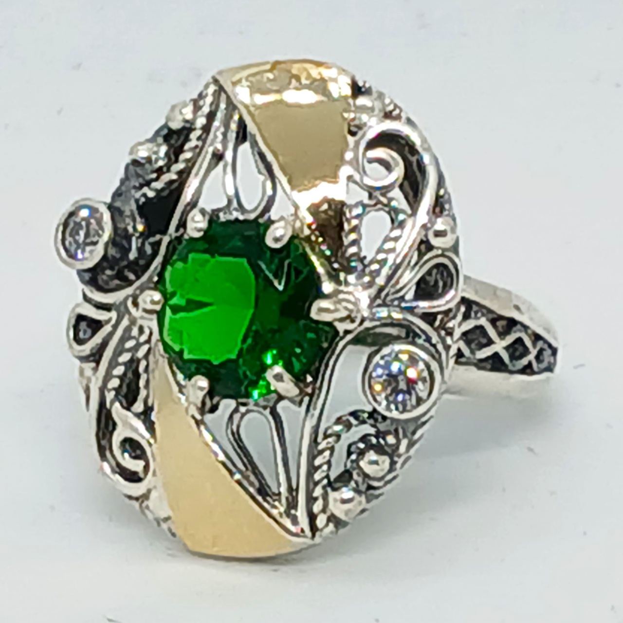 Argint cu aur - Bijuterii online-REGAL GOLD