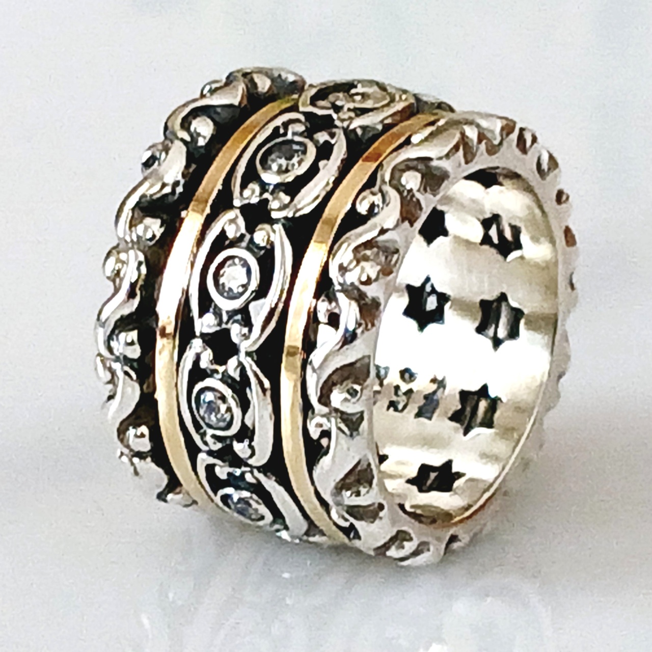 Argint cu aur - Bijuterii online-REGAL GOLD