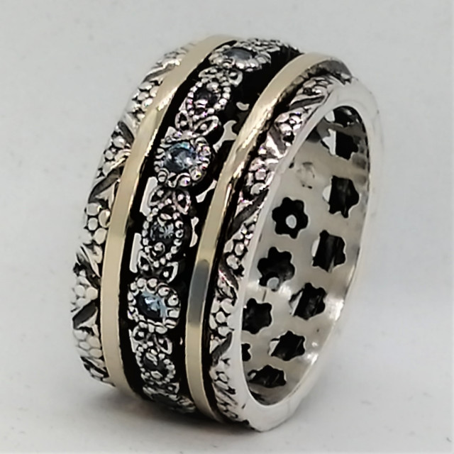 Argint cu aur - Bijuterii online-REGAL GOLD