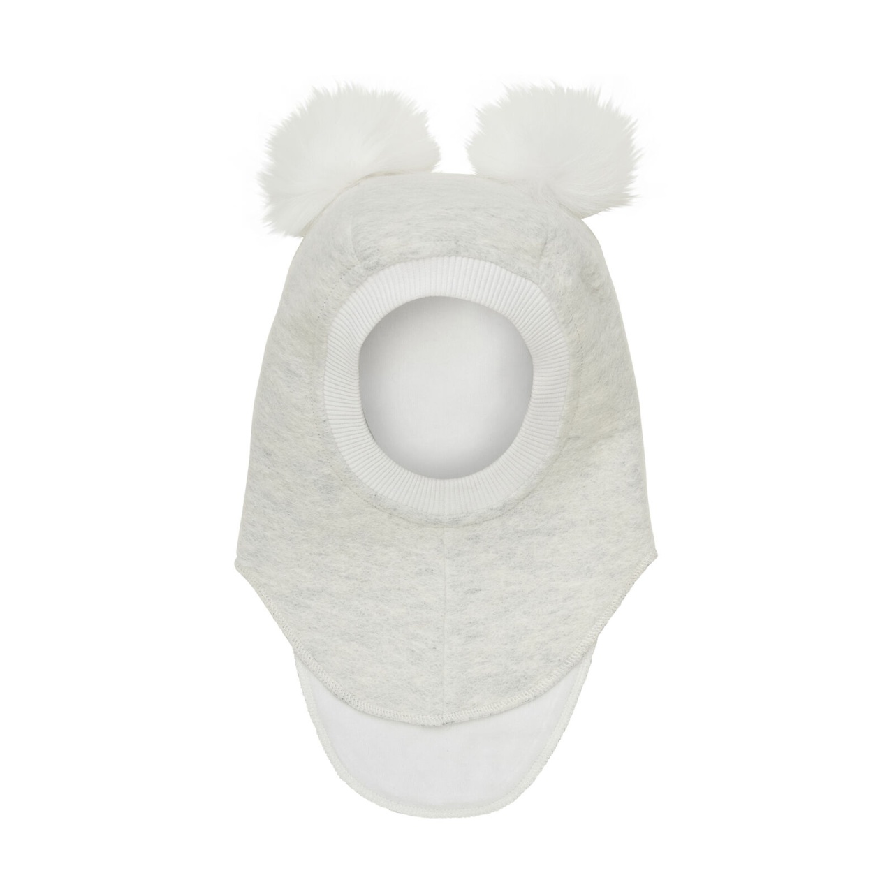 Cagulă dublată lână merinos fiartă Huttelihut - Snow White