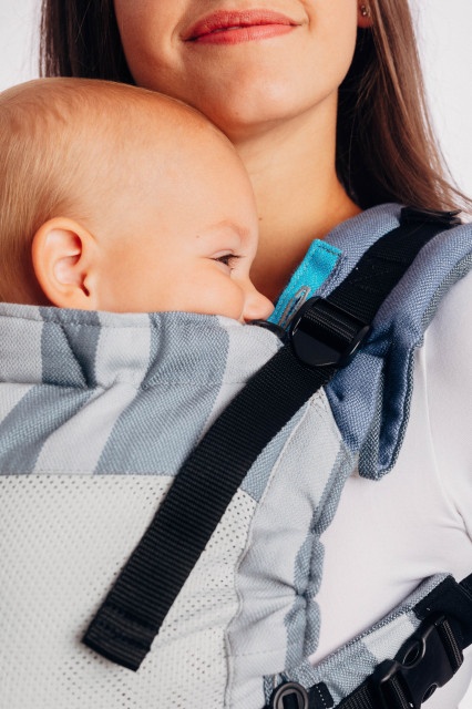 Lenny Upgrade Mesh, Misty Morning - Marsupiu ergonomic