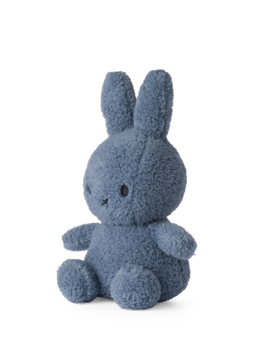 Miffy Sitting Terry Blue - 33 cm, Bon Ton Toys