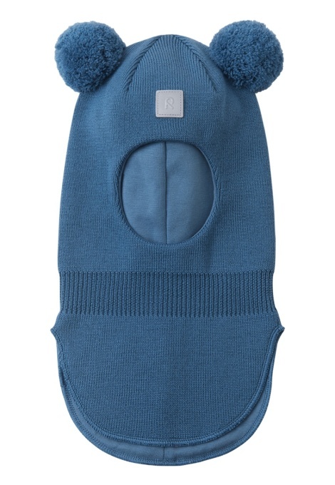 Cagulă dublată lână merinos Reima - Vekkuli Blue Ocean