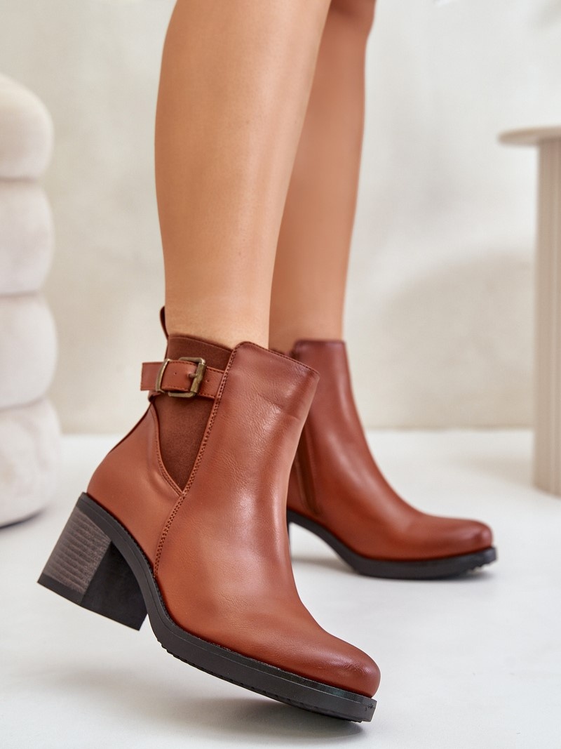 Botine cod 9109 Camel