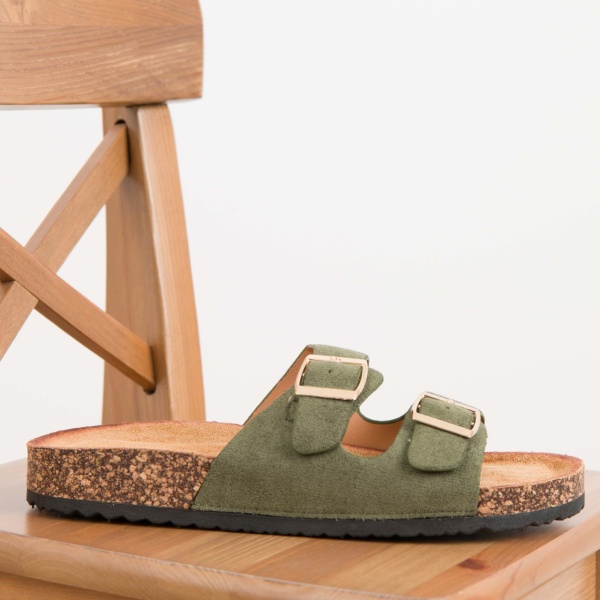 Papuci cod TH204 Green