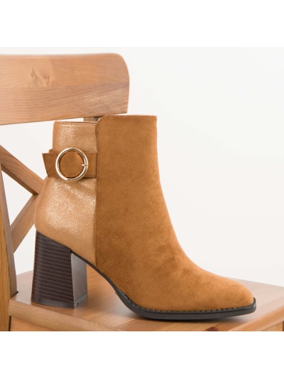Botine cod JW199 Camel