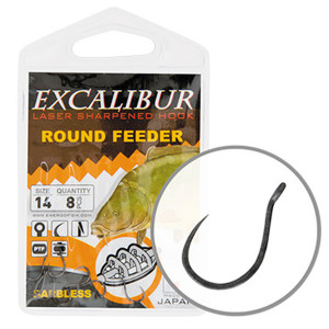 Carlige Excalibur Round Feeder Barbless