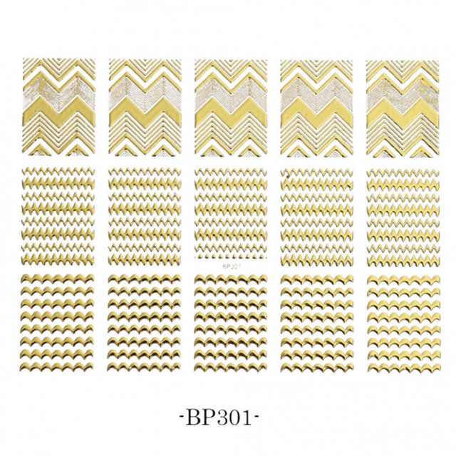 Sticker Big Metallic BP301