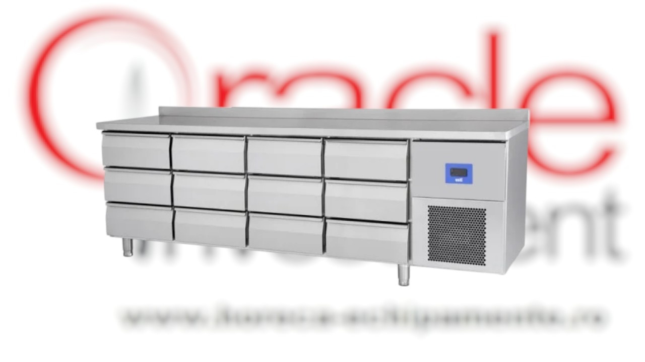 Masa frigorifica cu 12 sertare