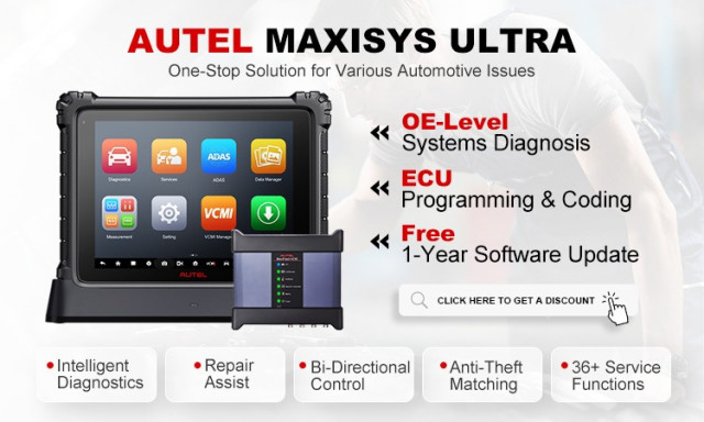 Autel Maxisys Ultra Tableta 12.9 Inch, Tester auto profesional Original ...