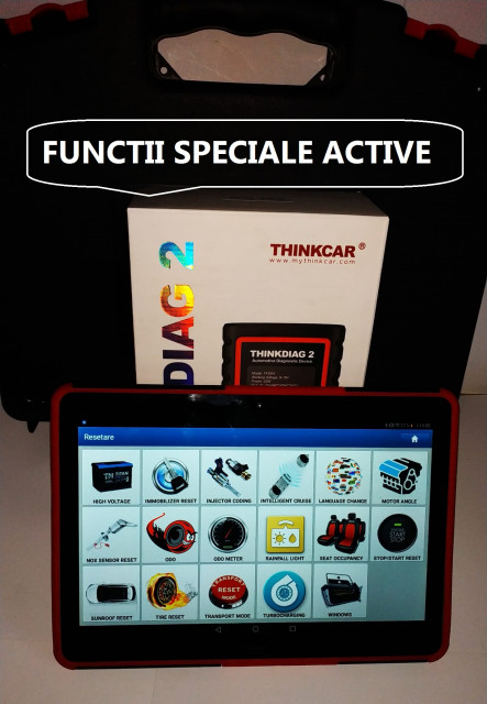 PROMOTIE => Kit Interfata Auto Profesionala ThinkDiag2 XD Multimarca ...