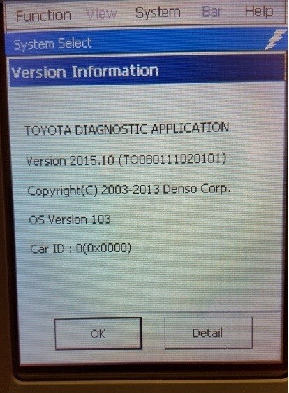 Tester Toyota / Suzuki Denso IT2 + Osciloscop + Multimetru 2015.10