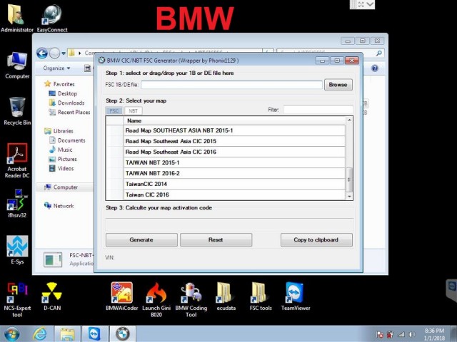 Tester Profesional BMW ICOM Next noua versiune pentru diagnoza si ...
