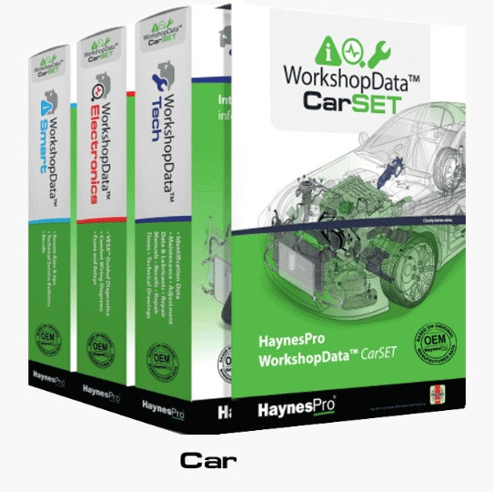 HaynesPro WorkshopData Car, original software, online acces