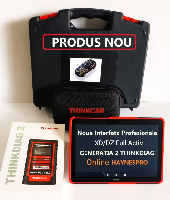 PROMOTIE => Kit Interfata Auto Profesionala ThinkDiag2 XD Multimarca ...