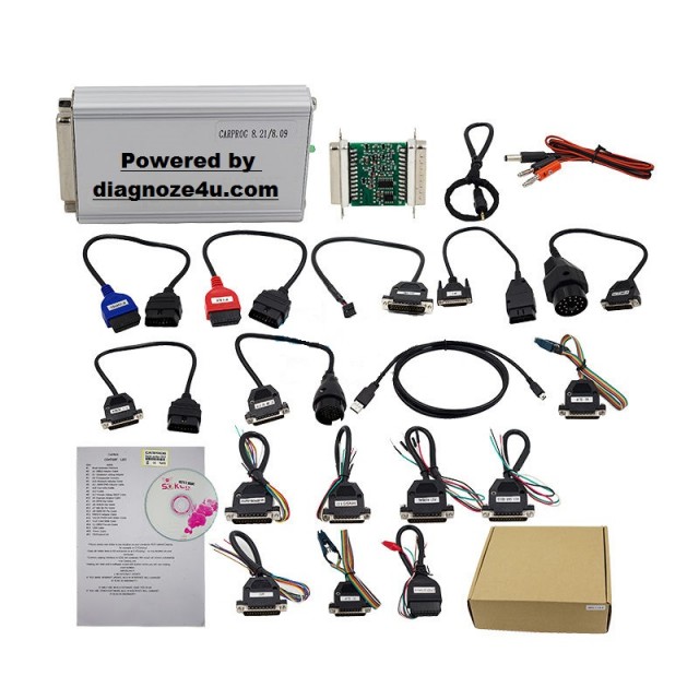 Programator Carprog V8.21 Online - citire cod radio Airbag reset, ECU ...