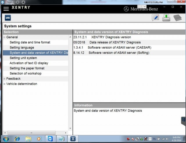 Tester diagnoza Mercedes MB STAR COMPACT / MB PRO M6 Mercedes XENTRY ...
