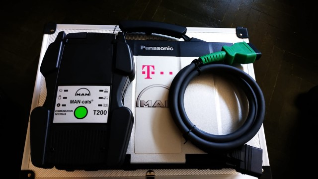 MAN Tester profesional Original pentru camioane Man Cats II T200 ...