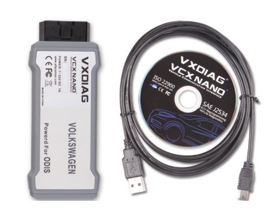 Tester Auto Volkswagen VXDIAG Original 2015 A+ VCX NANO gama Vag limba ...