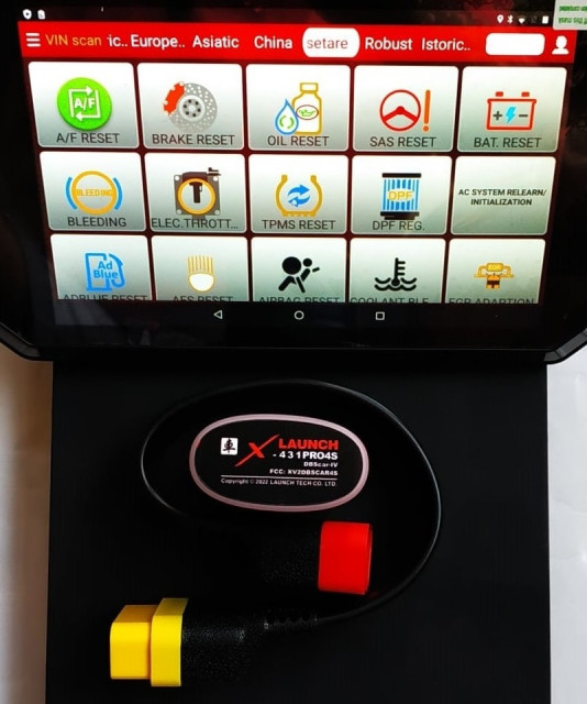 Kit Tester Auto LAUNCH Easydiag Pro4S + Tableta Originala Launch X431 ...