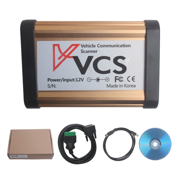 VCS Vehicle Communication Scanner Interface 2014 V1.45 - Tester ...