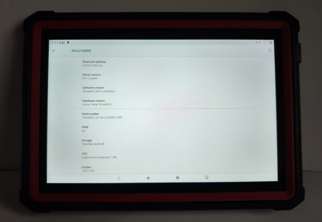 Tableta originala Launch X431 V2.0 10.1 inch, 4/64GB, thoughbook ...
