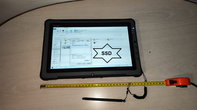 Tableta Militara Getac F110, 11.6 inch, 4G LTE, Intel Core i5/i7, 4/8 ...