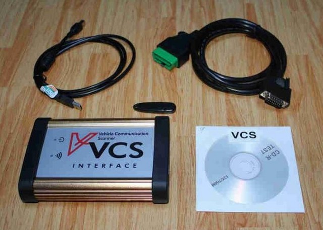 VCS Vehicle Communication Scanner Interface 2014 V1.45 - Tester ...