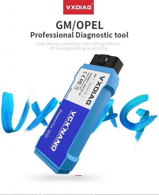 Interfata DIAGNOZA pentru GM/OPEL GDS2 MODEL VXDIAG VCX NANO WiFi