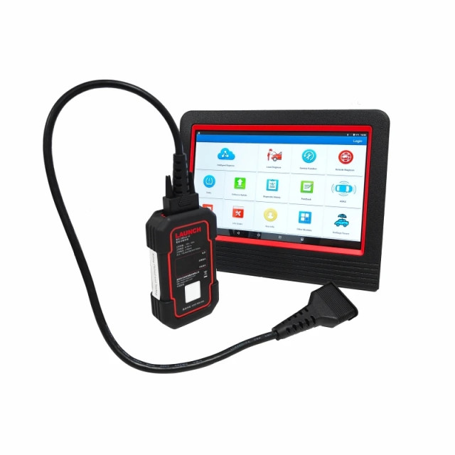 OBFCM Kit Original Tableta Launch X431 10.1" + Interfata Easydiag ...