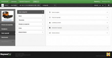 HaynesPro WorkshopData Truck, original software, online acces
