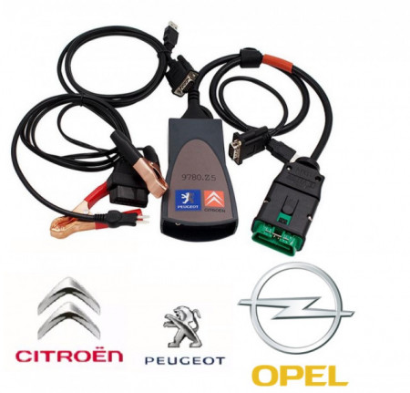 Interfata, Tester, Diagnoza Peugeot, Citroen, Opel - Lexia3 PP200 V48 ...
