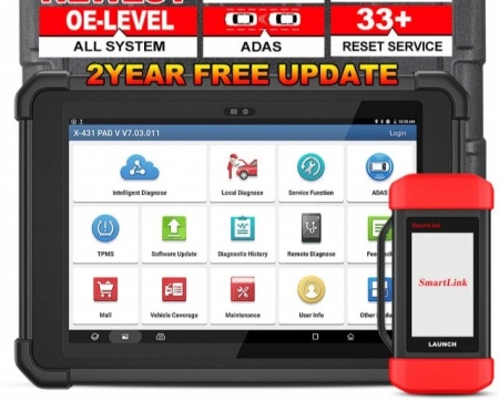Launch original X-431 PAD V PAD 5 Tester Auto Profesional pentru ...